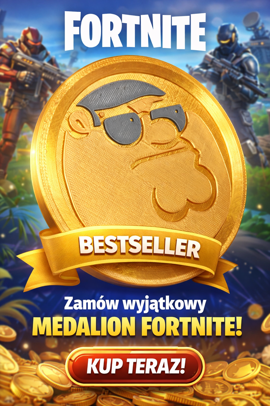 Fortnite Medalion Peter Griffin – SpinFlipper